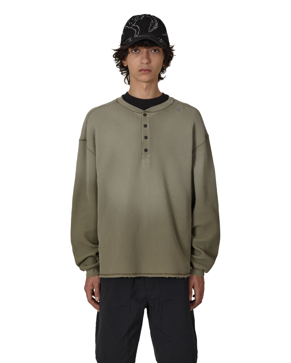 Bee Sun Faded Organic Waffle Serafino Long Sleeve – ROA